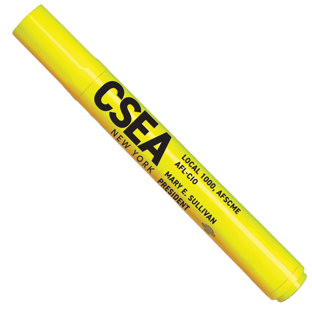 NEW! Highlighter Fluorescent Yellow – CSEA Merchandise Market